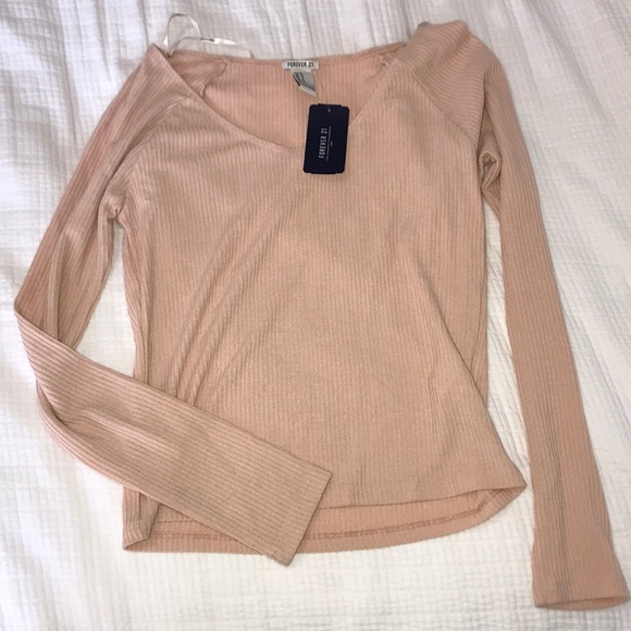 Forever 21 | Tops | Peach Knit Top | Poshmark